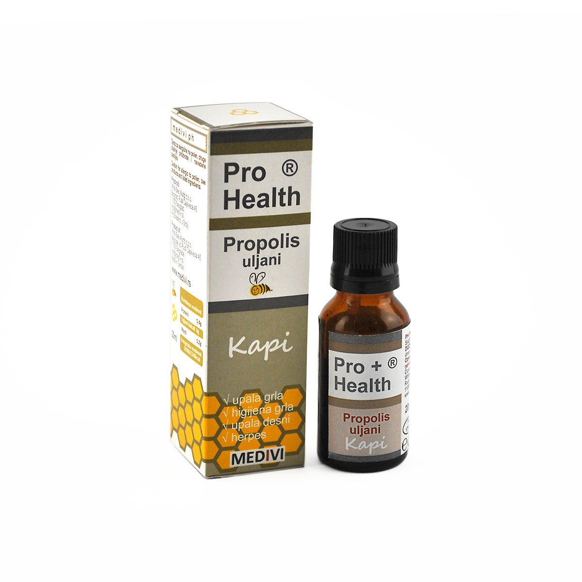 Propolis oil drops - Pčelinji proizvodi i lekovito bilje